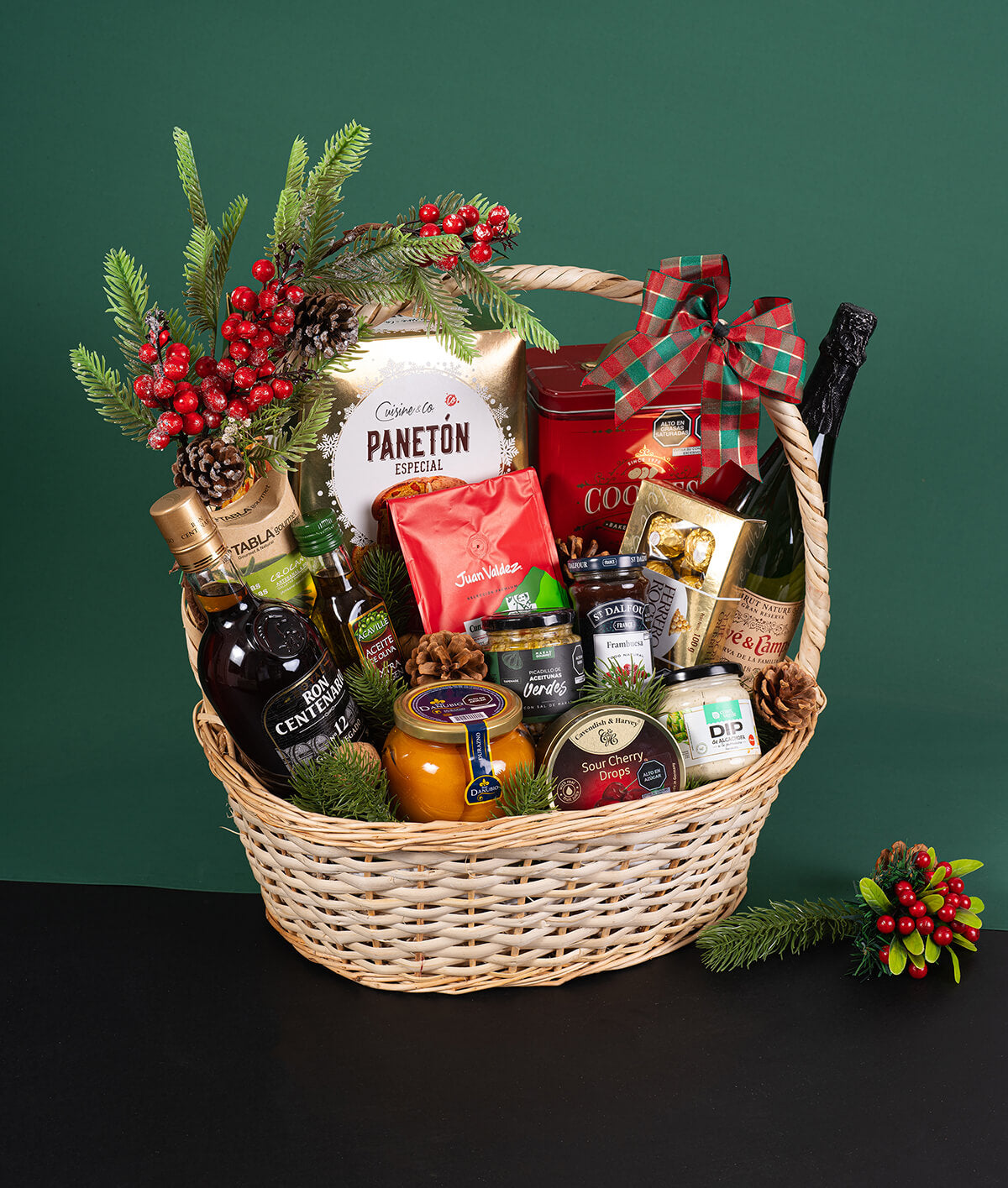 Canasta de Navidad Premium: Noche Buena – Canastas Corporativas