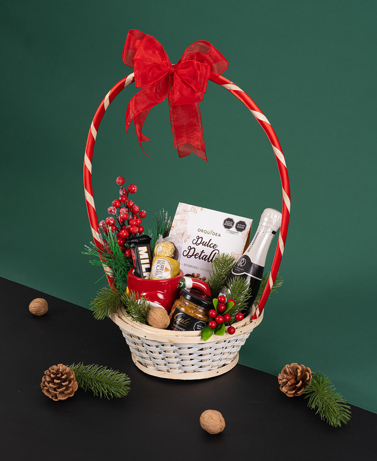 Canasta de Navidad: Radiante – Canastas Corporativas