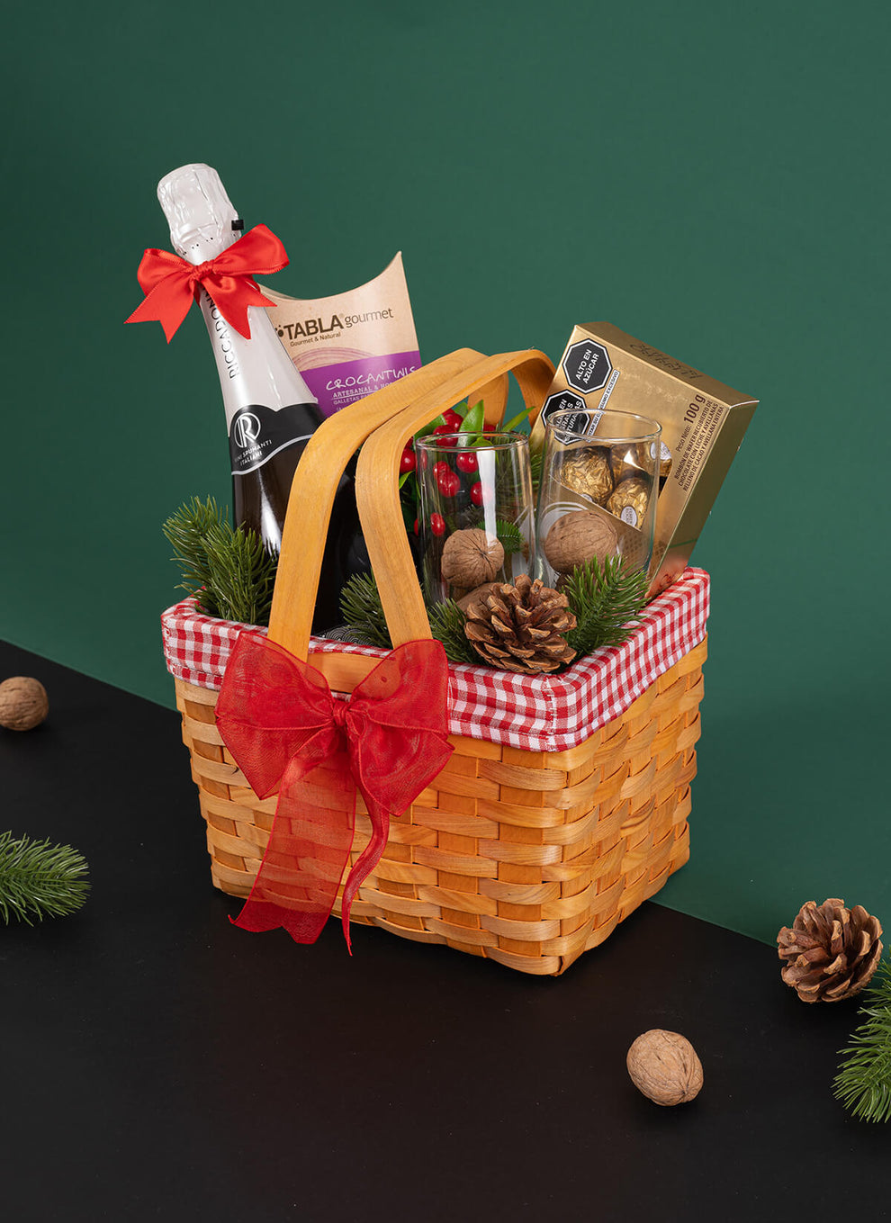 Canasta de Navidad: Festivo – Canastas Corporativas
