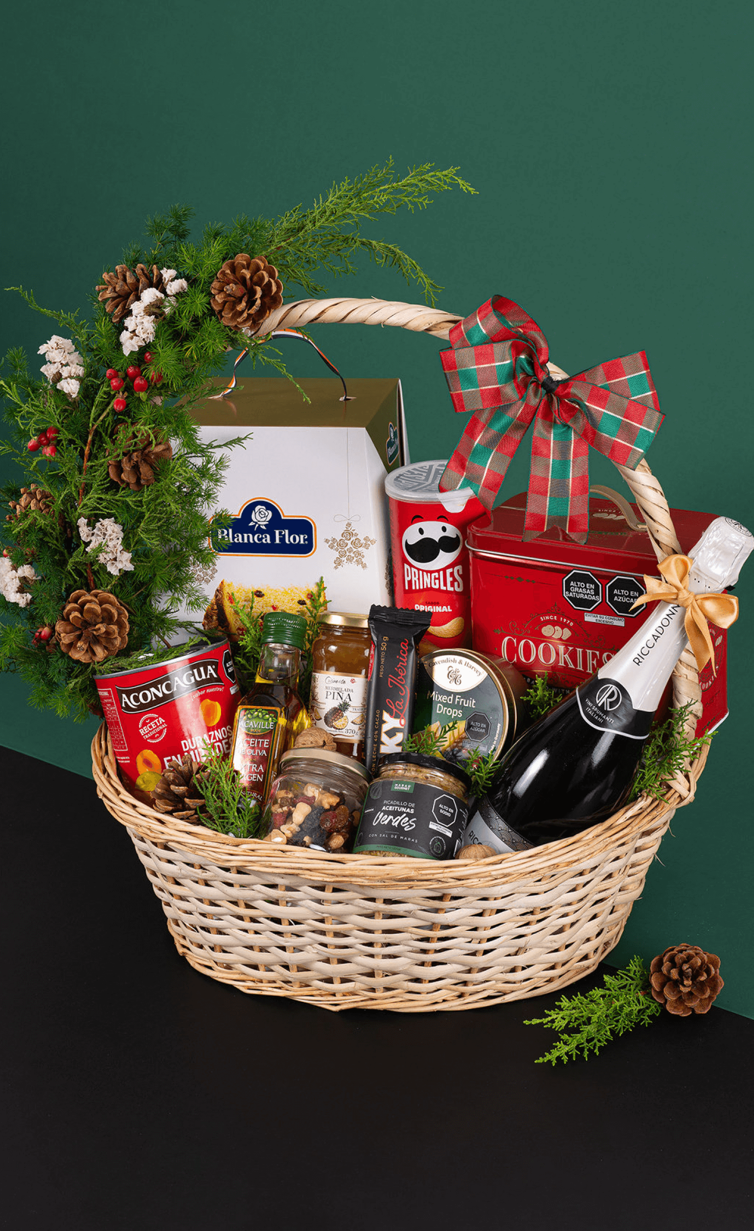 Canasta de Navidad Premium: Alegría – Canastas Corporativas